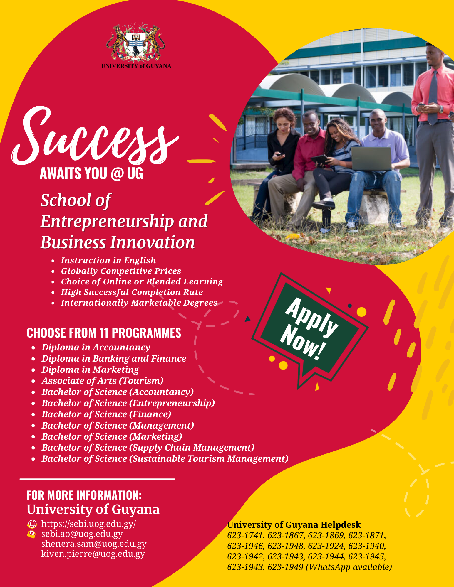 New Bachelor of Science Degree in Sustainable Tourism Management ...